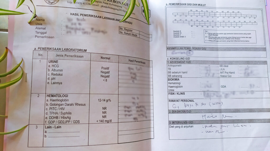 Pemeriksaan ANC (Antenatal Care) Kehamilan di Laboratorium Puskesmas ...