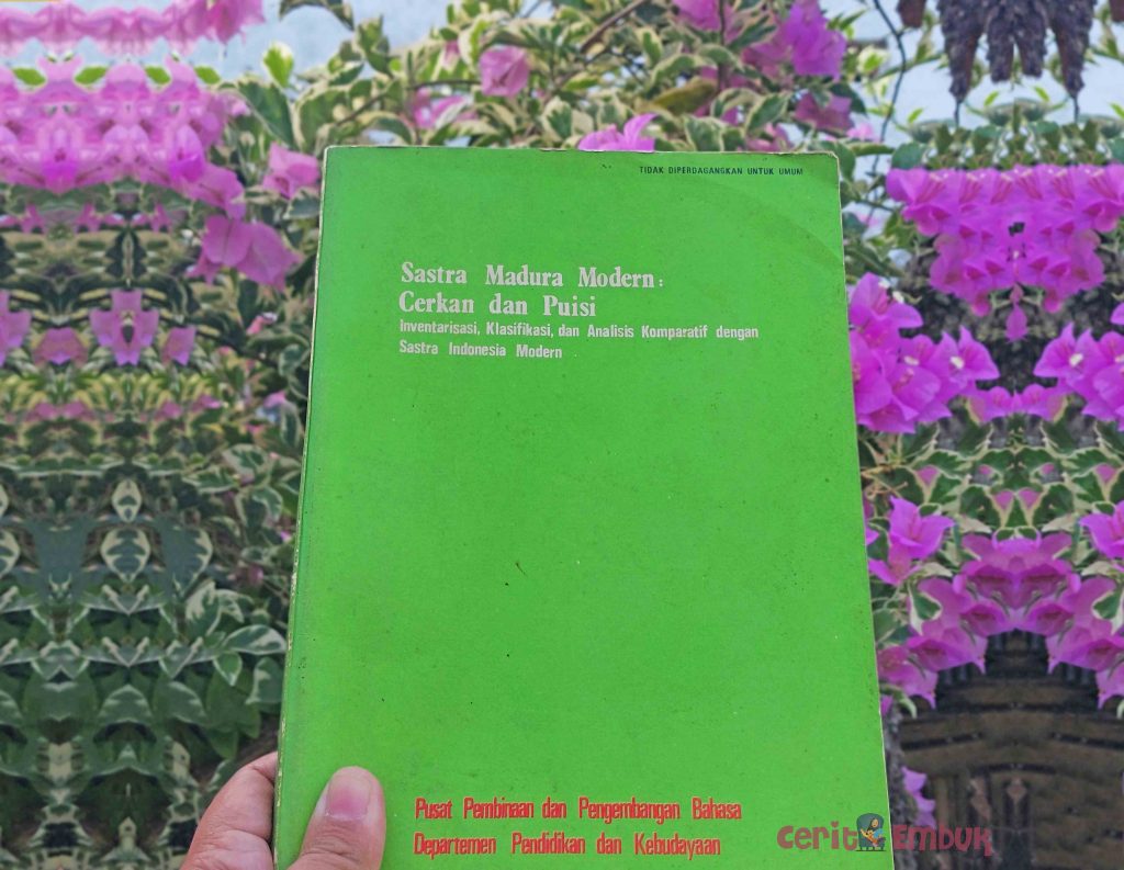 Sastra Madura Modern: Cerkan dan Puisi - Review Buku Lawas - Carèta Embuk